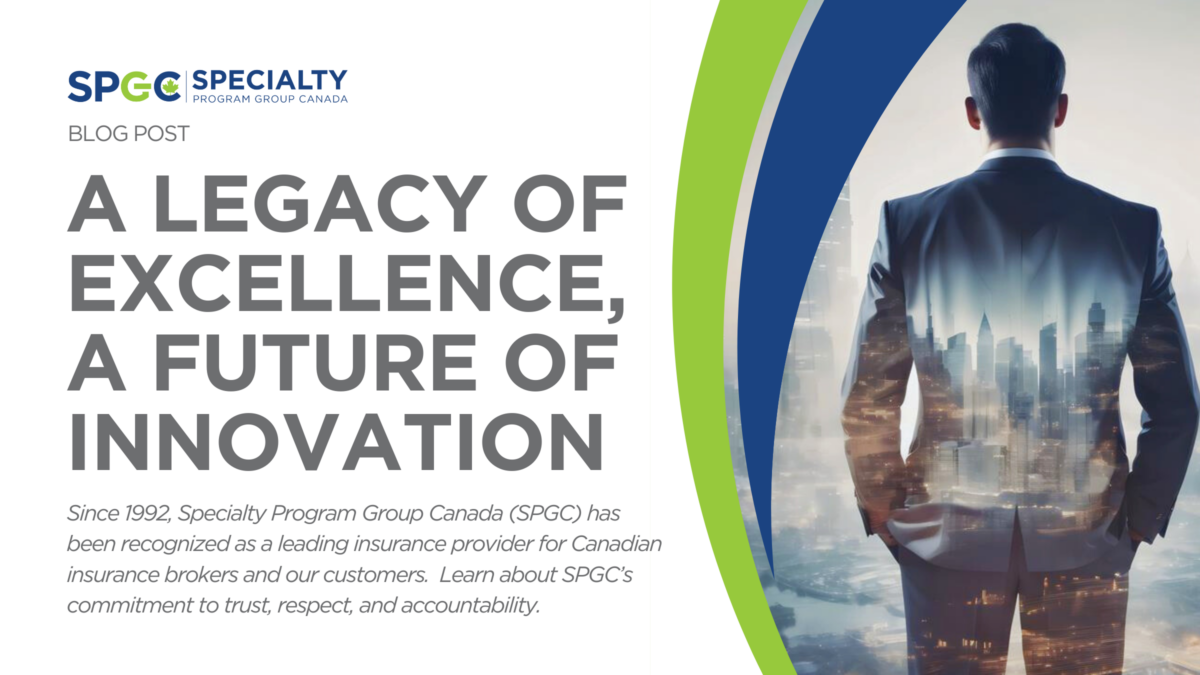 A Legacy of Excellence, a Future of Innovation - SPG Canada